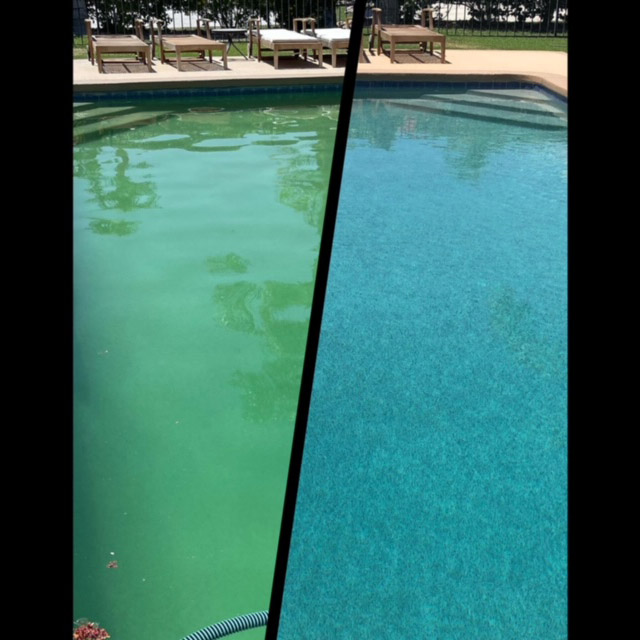 Pool Acid Wash in the Coachella Valley