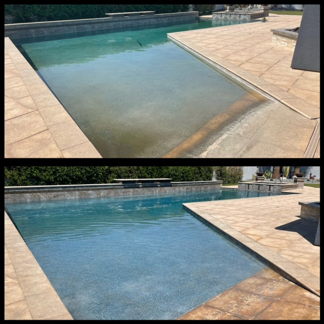 Pool Acid Wash in the Coachella Valley